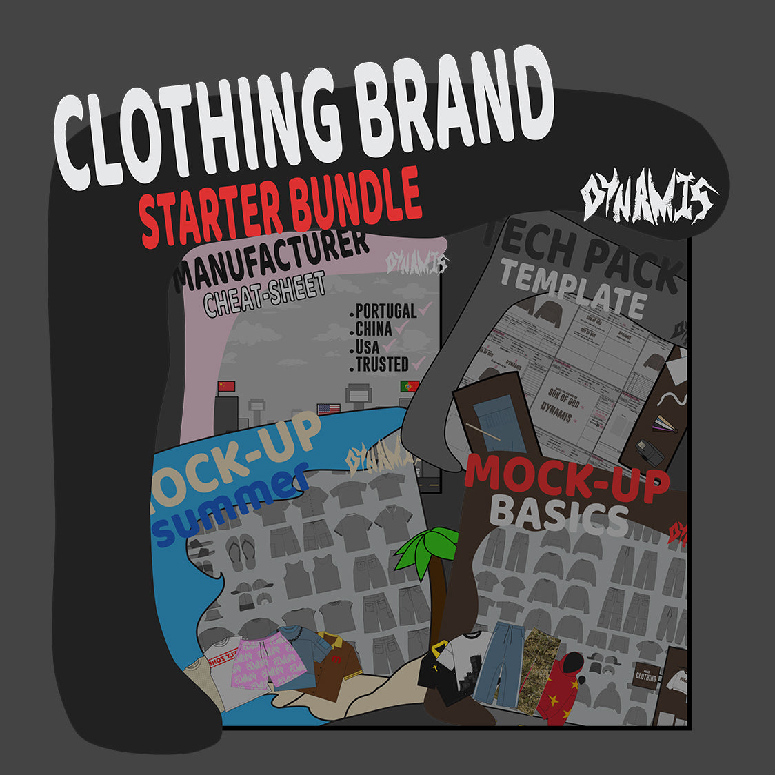 CLOTHING BRAND STARTER BUNDLE – Dynamis Clothing